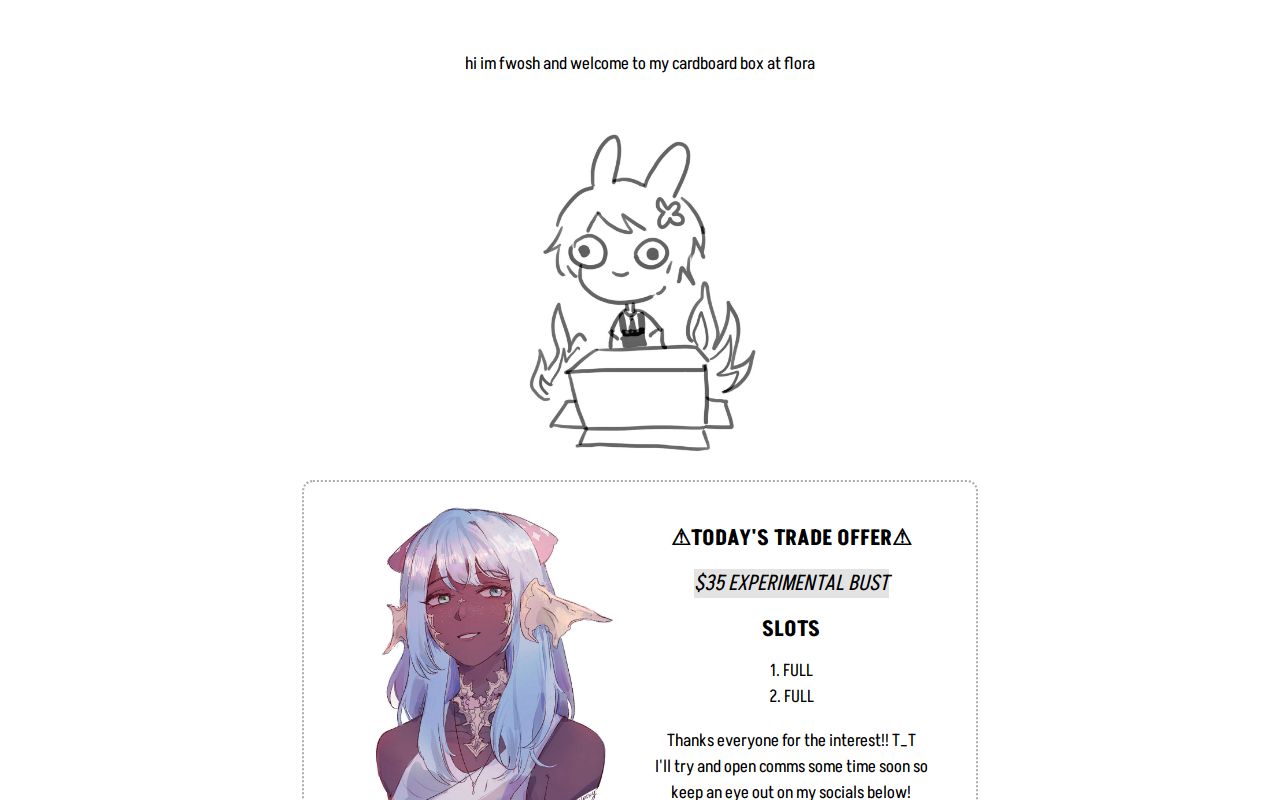 Fwosh's Cardboard Box